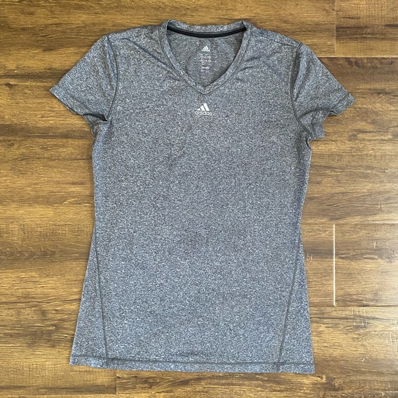 adidas | Tops | Adidas Grey Dri Fit Shirt | Poshmark